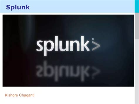 Splunk Architecture Pptx