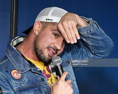 Comedian Brendan Schaub Performs During His Appearance At The Ice
