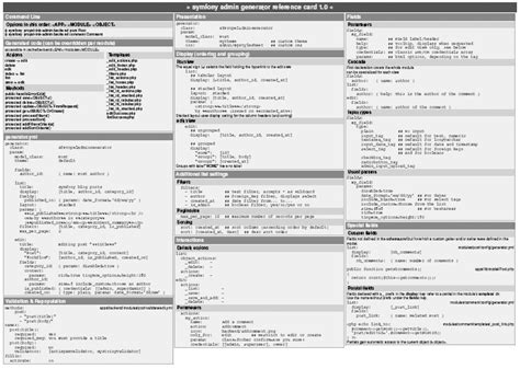 Chapter 14 Admin Generator Symfony 1 4 Legacy Version