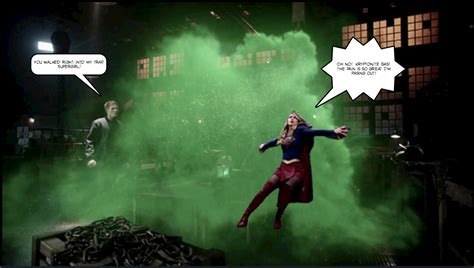 Supergirl Trapped With Kryptonite Gas By Rms19 On Deviantart