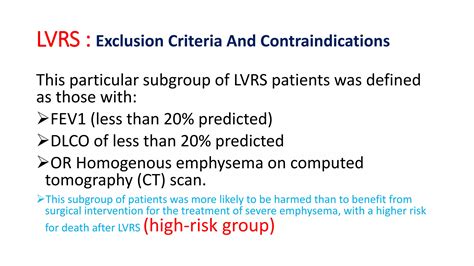 Lung Volume Reduction Surgery Pptx