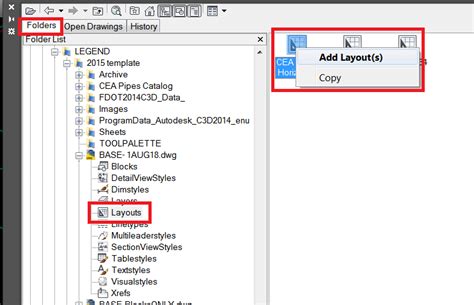 solved issues with copying layouts from one drawing to another autodesk community