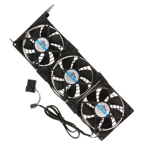 Gpu Cooler Vga Pci Express Graphics Card Cooling Fan Triple Quiet 90mm Fans Black Lazada Ph