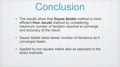 Marlab Codes For Gauss Seidel Ppt