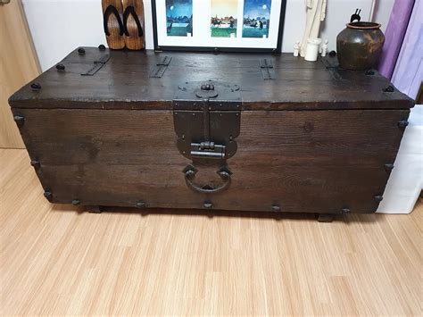 고가구 대형 반닫이 궤짝 당근 중고거래