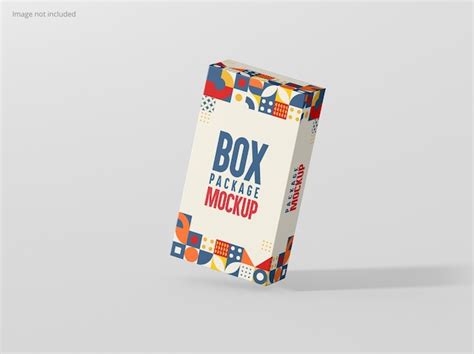 Premium Psd Rectangle Box Mockup