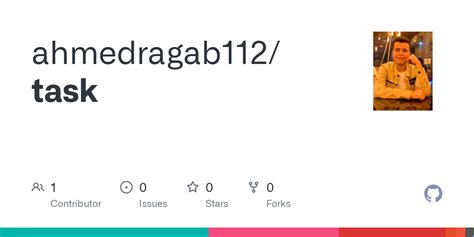 GitHub Ahmedragab Task