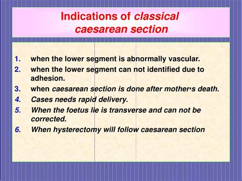 Ppt Cesarean Section Powerpoint Presentation Free Download Id4218589