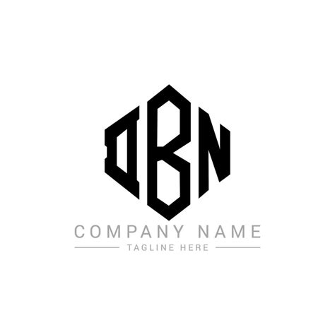 Dbn Letter Logo Design With Polygon Shape Dbn Polygon And Cube Shape
