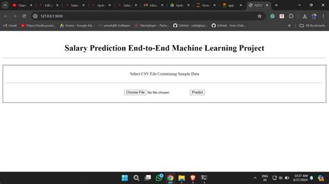 Salary Prediction End To End Machine Learning Project Source Code
