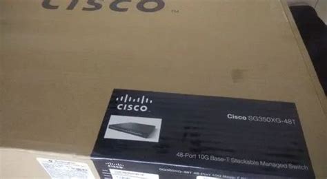 Giga Switch CISCO NETWORK SWITCH 1 Model Number Sg350xg 48t At 350000 Piece In Mumbai