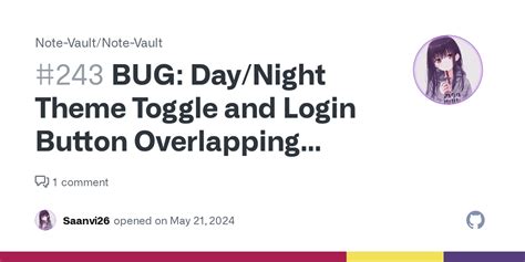 BUG Day Night Theme Toggle And Login Button Overlapping When Clicking