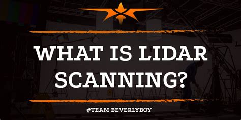 What Is Lidar Scanning