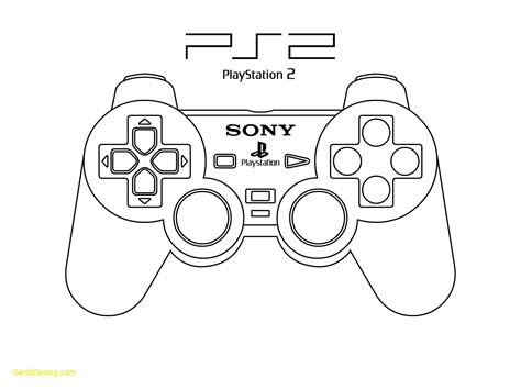 Playstation Controller Drawing At PaintingValley Com Explore Collection Of Playstation