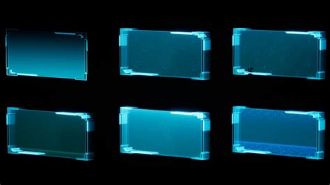 Tech Style Ui Panel In Materials Ue Marketplace