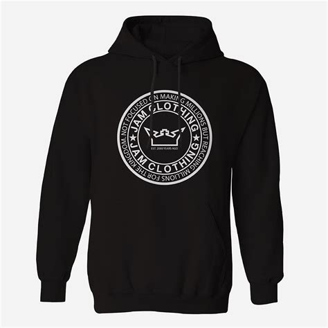 The Jam Crest Hoodie Jesus And Me Clothing