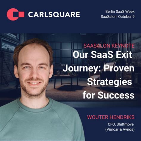 Saasalon Saas Entrepreneurs Investors Saasalon Saas Arrtist Berlinsaasweek Weclosedeals