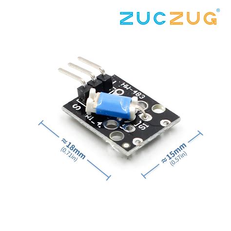 1pcs 3pin Ky 020 Standard Tilt Switch Sensor Modul Grandado