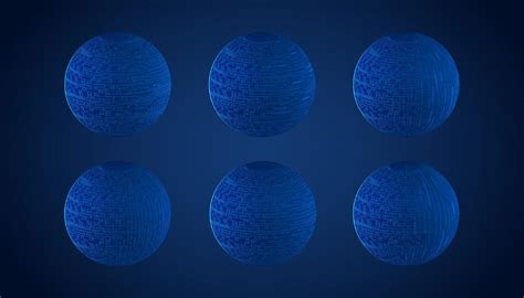 Modern Technology Globe Set 15940413 Vector Art At Vecteezy