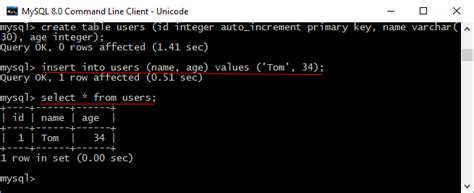 Mysql Консольный клиент Mysql Command Line Client
