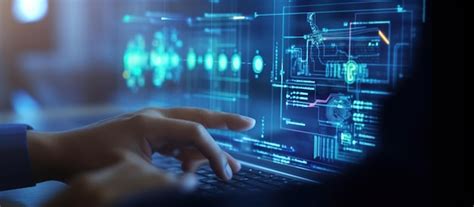 Coding Software Developer Work Premium Ai Generated Image