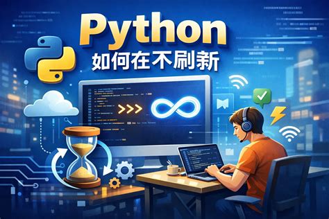 Python如何在不刷新的 Python如何在不刷新的