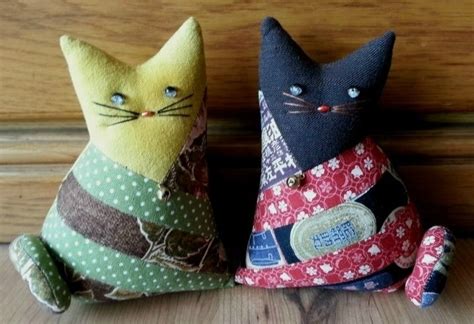 Patchwork Cat Doll DIY Tutorial Ideas