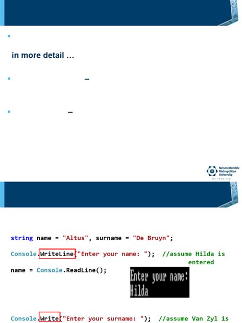 51 Write Versus Writeline Pdf Computer Programming Software Engineering