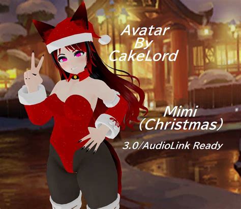 mimi christmas 3 0 free vrchat avatars vrcmods