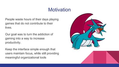 Gamification App Presentation Ppt