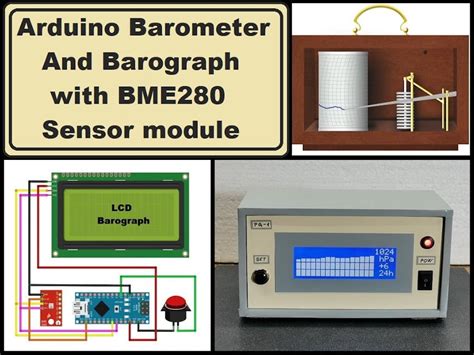 Arduino Barometer Barograph With Bme280 Sensor