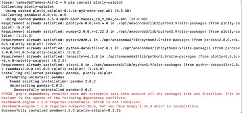 Dependent On Pandas Version