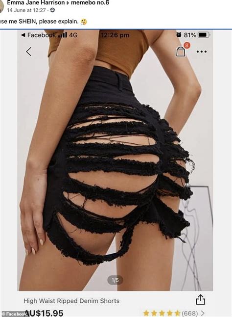 Shein Shoppers Mock Ridiculous 21 Denim Shorts That Leave VERY Babe To The Imagination