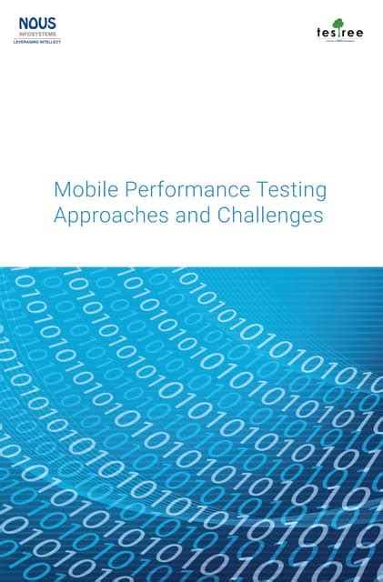 Performance Testing Of Mobile Apps Ppt