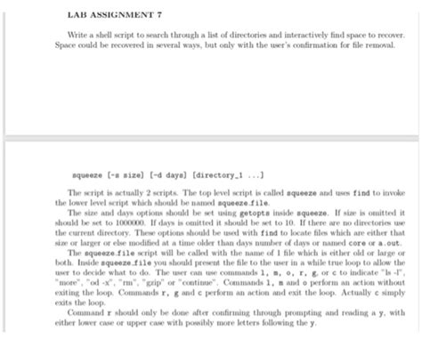 Solved Lab Assignment 7 Write A Shell Script To Search