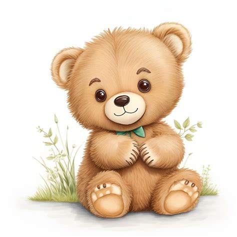 Premium Photo Cute Teddy Bear Illustrator
