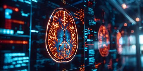 Premium Photo An Mri Scan Showing How The Human Brain Processes Deep Learning Concept Mri Scan