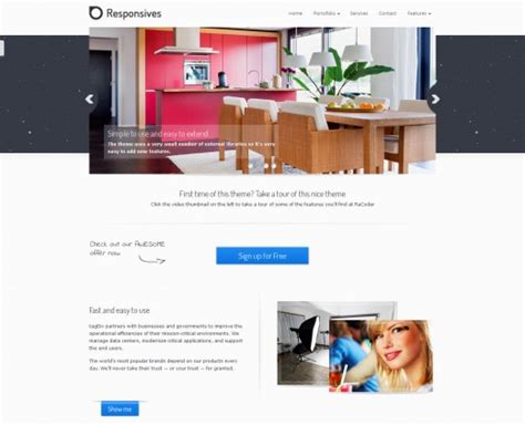 Elegant Responsive HTML And CSS Templates TutorialChip