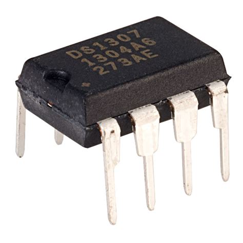 maxim ds1307 timekeeper with bcd real time clock rapid electronics