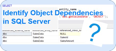 Identifying Object Dependencies In Sql Server Sql Bi Tutorials