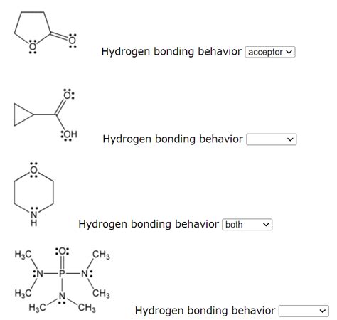 Hydrogen Bonding