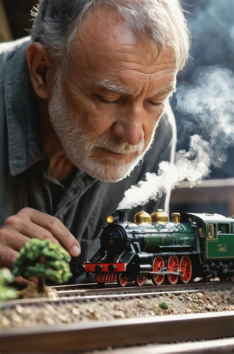 Miniature Train Set In Hyper Realism Stable Diffusion Ai Image Diffus