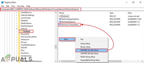 Disable Context Menus In Windows 10 File Explorer Start Menu Taskbar