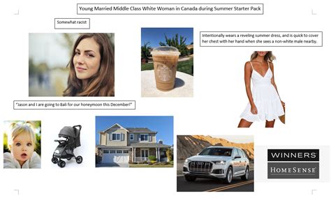 Young Married White Woman In Canada Starter Pack R Starterpacks