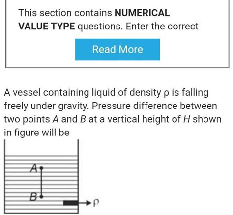 Answered This Section Contains Numerical Value Type Questions Enter