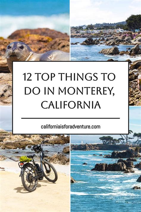 12 Marvelous Things To Do In Monterey California California Is For