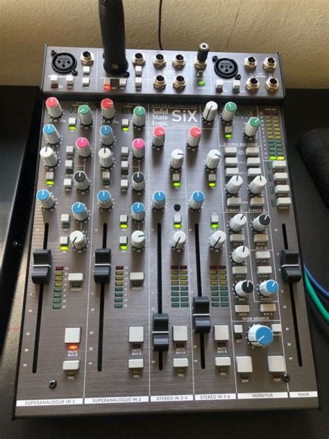 SSL Solid State Logic SiX Mixer Analog W Free SKB Case