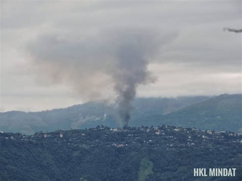 မင်းတပ်မြို့ကို စစ်ကောင်စီက လေကြောင်းမှဗုံးကြဲပြီး နေအိမ်များကိုလည်း မီးရှို့ဖျက်ဆီး Bur