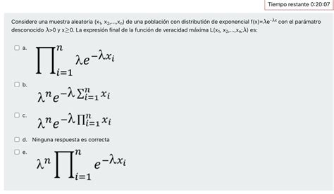 Solved Consider A Random Sample X X Xn From A Chegg Com