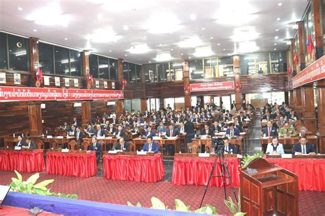 ກອງປະຊຸມສະໄໝສາມັນເທື່ອທີ 9 ຂອງສະພາປະຊາຊົນແຂວງຈຳປາສັກ ຈະພິຈາລະນາຮັບຮອງບັນຫາ ຂ່າວການເມືອງ